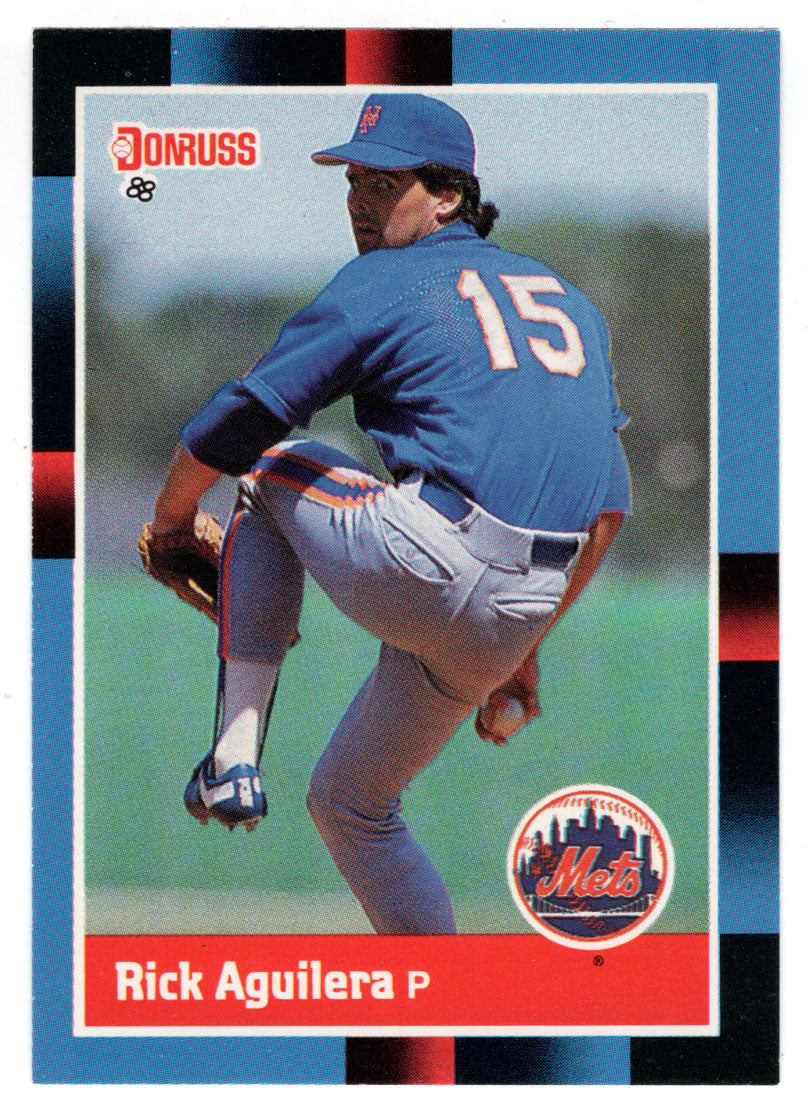 Rick Aguilera - New York Mets (MLB Baseball Card) 1988 Donruss # 446 M ...