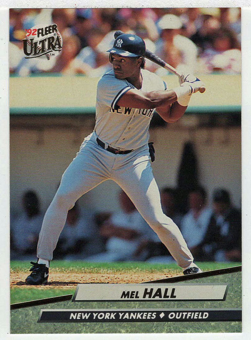 Mel Hall - New York Yankees (MLB Baseball Card) 1992 Fleer Ultra # 101 ...