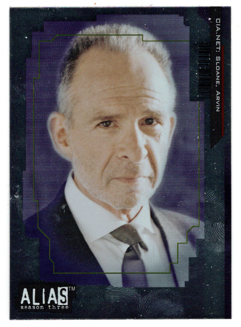 Arvin Sloane - Ron Rifkin (Trading Card) Alias Season Three - 2004 Ink ...