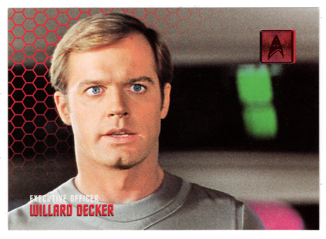 Personnel - Willard Decker (Trading Card) - 30 Years of Star Trek - Ph ...