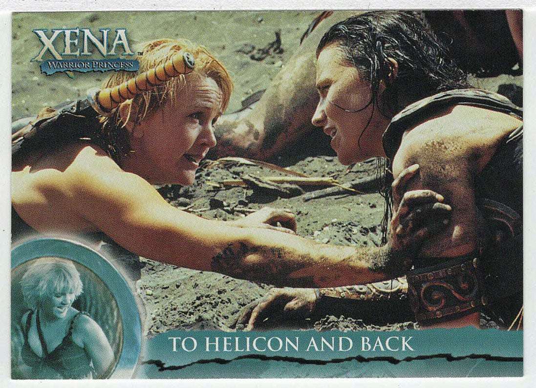 Xena Saved Gabrielle from a Catapult (Trading Card) Xena Warrior Princ ...