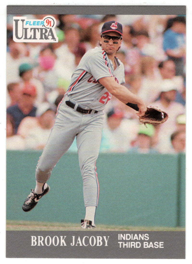 Brook Jacoby - Cleveland Indians (MLB Baseball Card) 1991 Fleer Ultra – PictureYourDreams