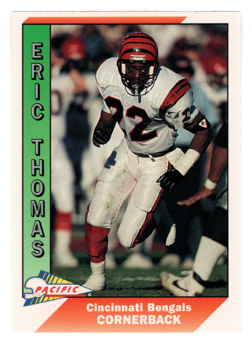 Eric Thomas - Cincinnati Bengals (NFL Football Card) 1991 Pacific # 74 ...