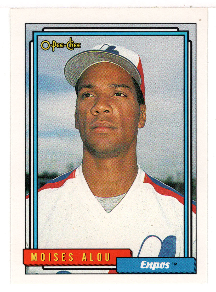 Moises Alou - Montreal Expos (MLB Baseball Card) 1992 O-Pee-Chee # 401 ...