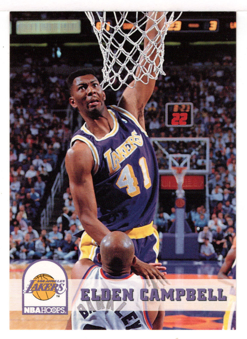 Elden Campbell - Los Angeles Lakers (NBA Basketball Card) 1993-94 Hoop ...