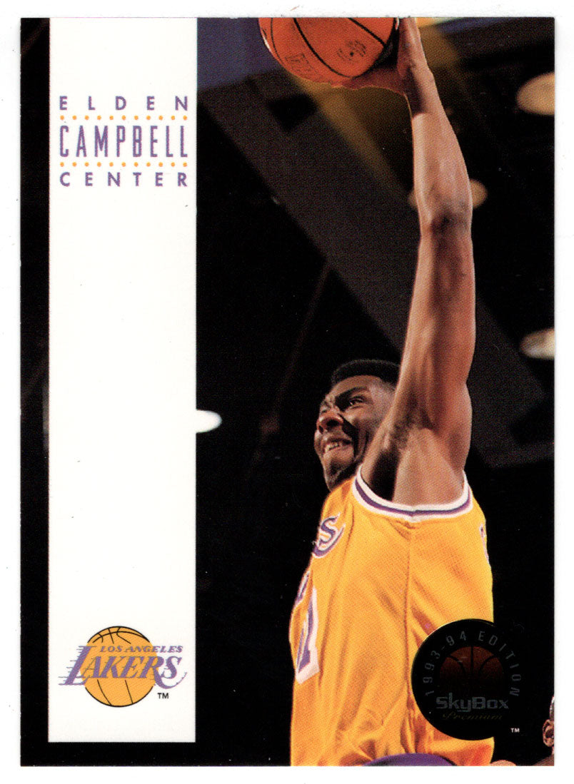 Elden Campbell - Los Angeles Lakers (NBA Basketball Card) 1993-94 SkyB ...