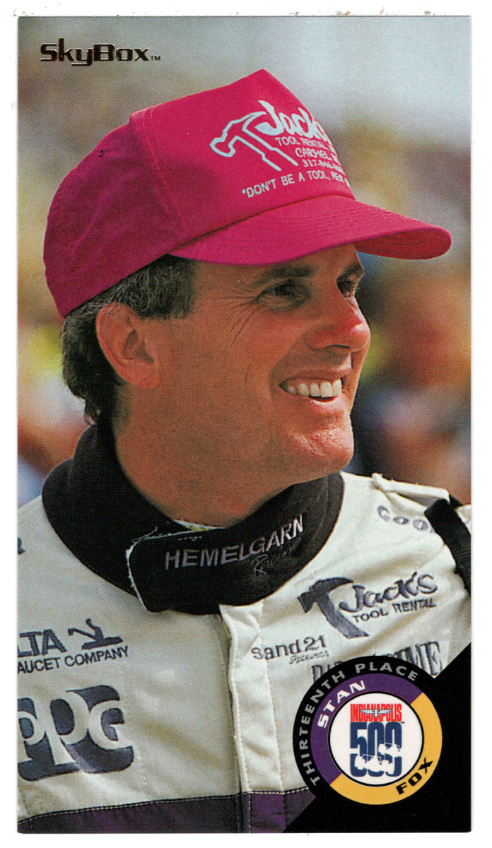 Stan Fox - Race Facts (Indy Racing Card) 1995 SkyBox Indy 500 # 85 Min ...