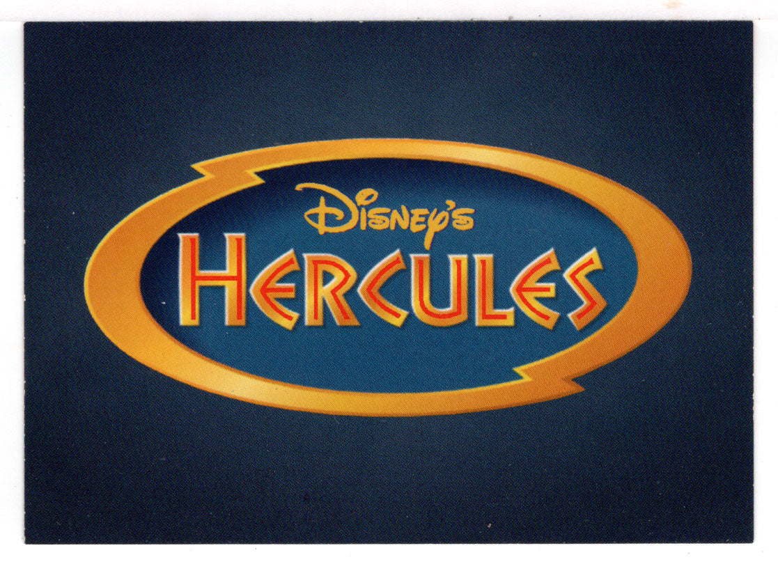 Hercules Title Card (Trading Card) Hercules - Disney - 1997 Skybox # 1 ...