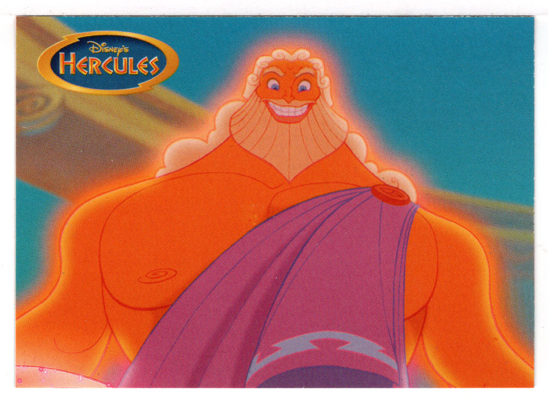 Zeus Tames the Earth (Trading Card) Hercules - Disney - 1997 Skybox ...