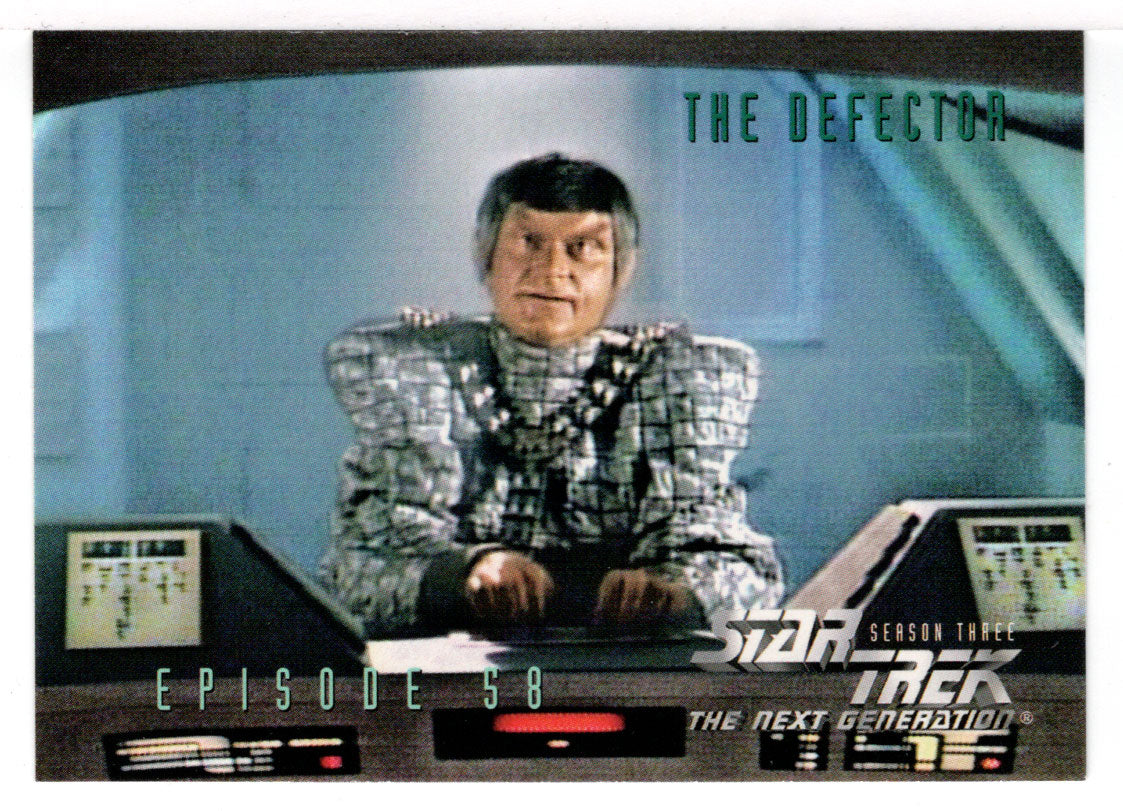 The Defector - Episode 58 (Trading Card) Star Trek The Next Generation ...