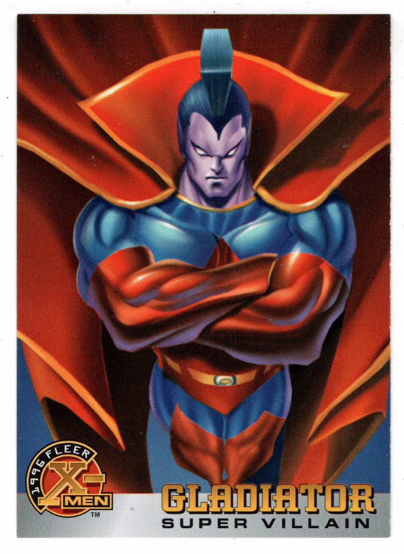 Gladiator (Trading Card) X-Men - 1996 Fleer # 65 - Mint – PictureYourDreams